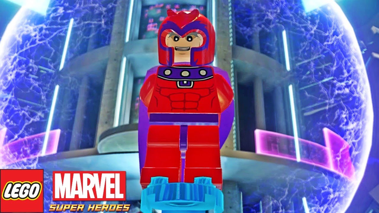 ATÉ O ASTERÓIDE FEZ O "M"! A LUTA CONTRA MAGNETO! - Lego Marvel Super ...