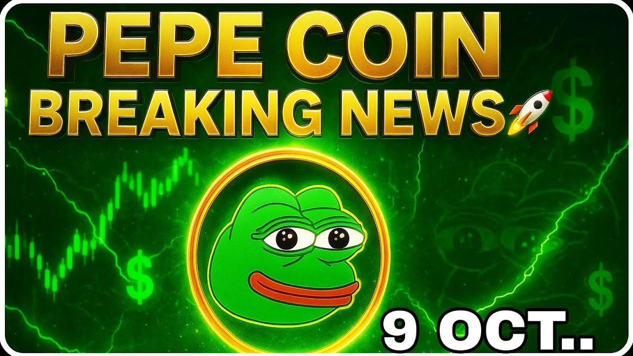 🐸 Pepe Coin Breaking Big News 🔥 | Pepe Crypto Price Analysis 🎯 #pepe ...