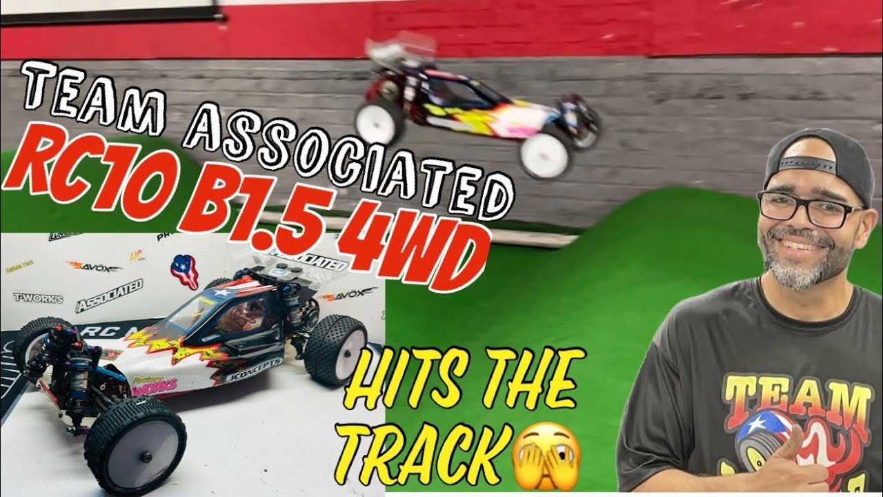 Custom RC10 B1.5 4wd Hits the Track #rccar #vintagerc #rctruck # ...