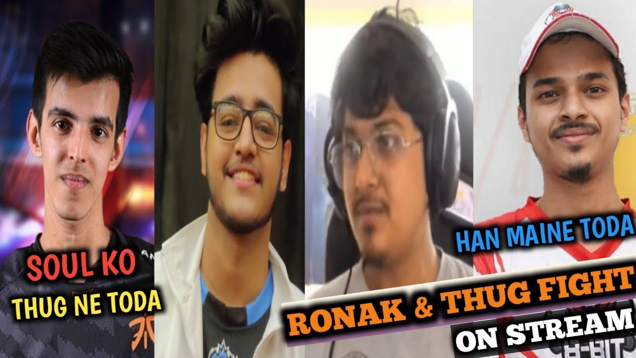 Ronak Talk About Why Team Soul Broke | 8bit Thug Replied To Ronak ...