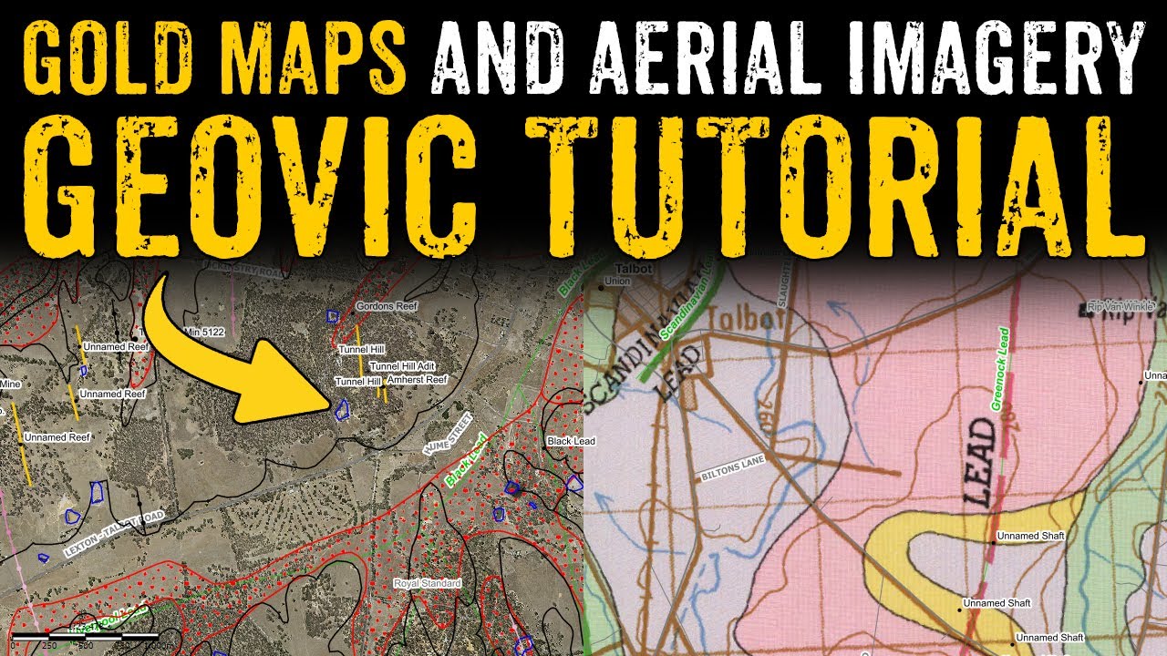 How To Overlay GOLD MAPS In GEOVIC - YouTube