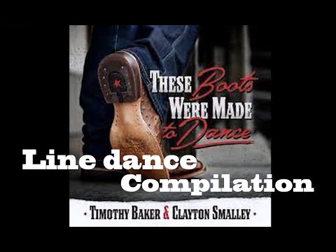 "These Boots Were Made to Dance" - Line dance Compilation Video - YouTube