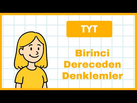 Birinci Dereceden Denklemler | TYT Matematik Konu Anlatımı | Karekök Matematik 0