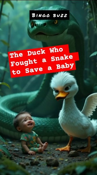 "White Fluffy Duck vs Giant Anaconda |Heartwarming Jungle Rescue"The ...