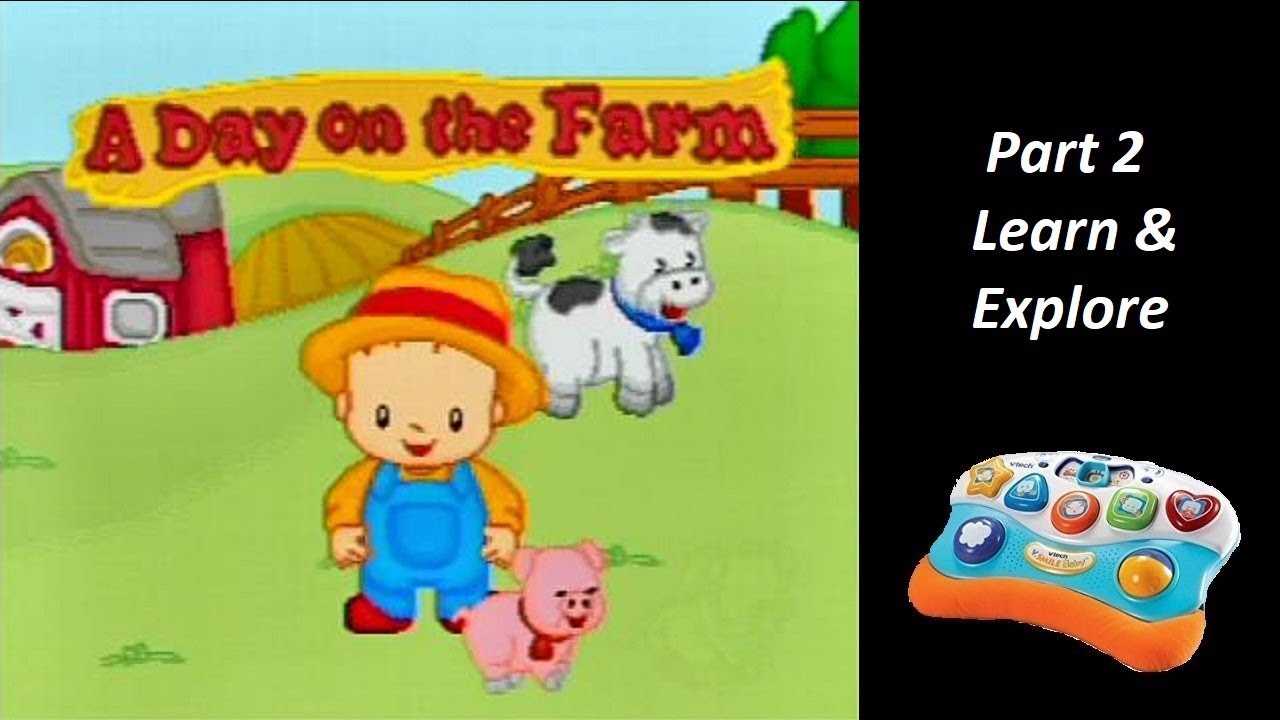 A Day on the Farm (V.Smile) (Playthrough) Part 2 - Learn & Explore ...