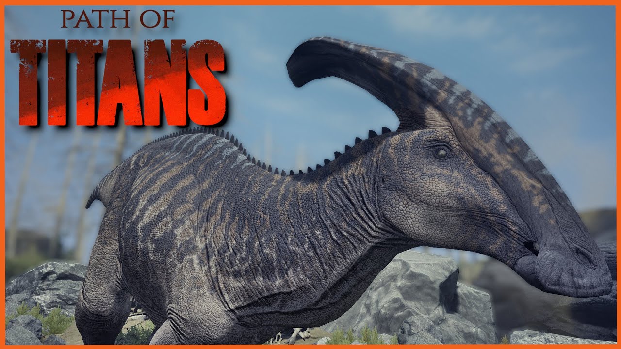 Path Of Titans Growth And PvP of Para #pathoftitans - YouTube