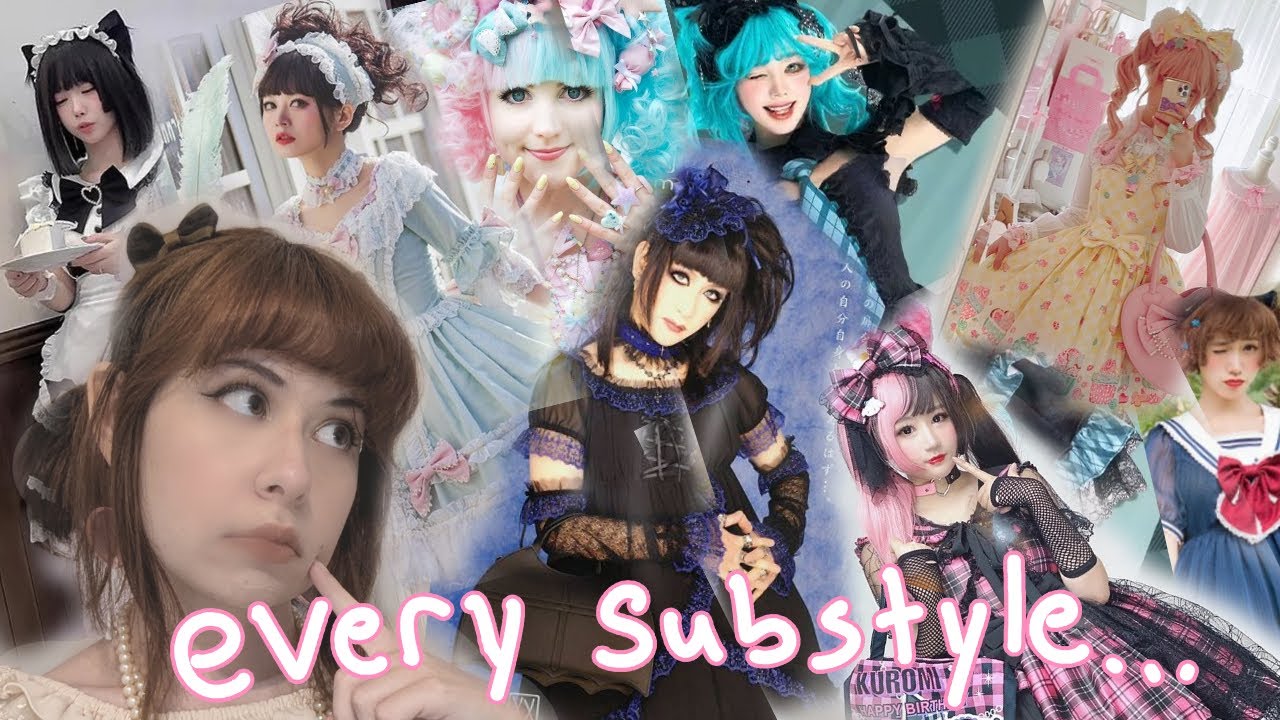 Every Lolita Substyle Explained! EGL 101 - YouTube