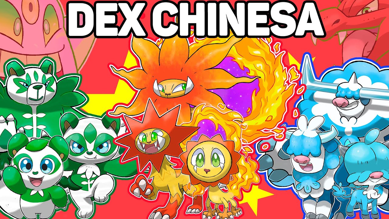 E SE POKÉMON FIZESSE UMA POKÉDEX INSPIRADA NA CHINA ?? - YouTube