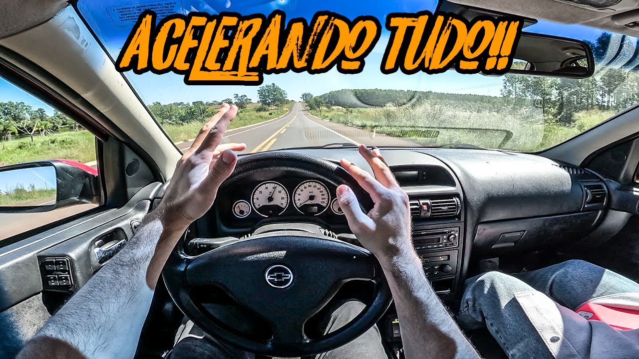 ACELERANDO O ASTRA 16v ASPIRADÃO NA ESTRADA!!🔥🚀 - YouTube