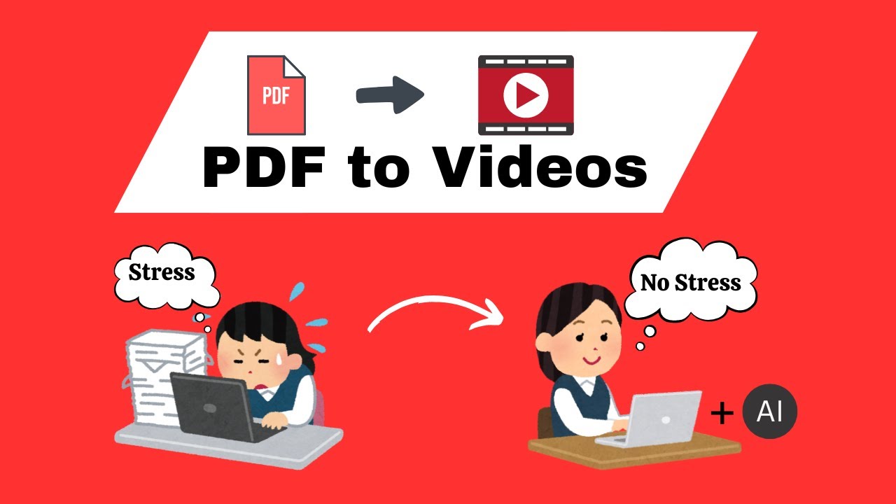 Boring PDFs to Talking Videos in 3 Clicks | 4 Best AI PDF to Video converters - YouTube