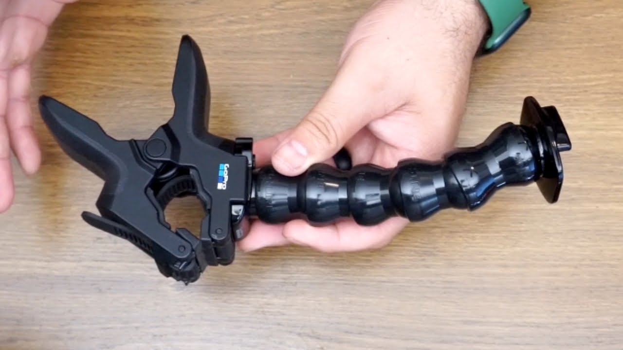 GoPro Jaws Flex Clamp Great for Motorvlogs! - YouTube