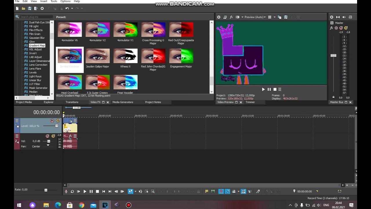 How To Make Deviled Rainbow On Sony Vegas - YouTube
