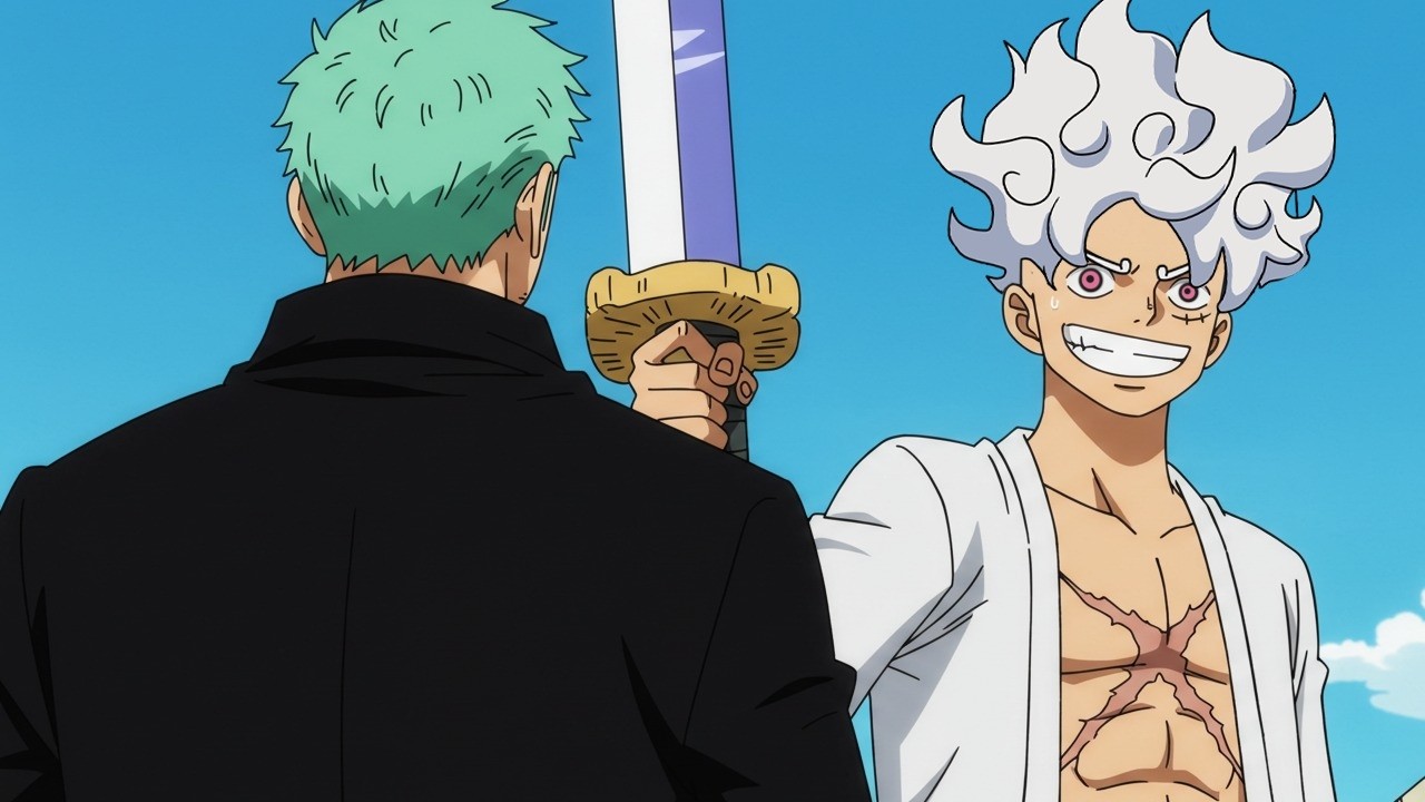 Luffy Recovers the Sun God's Sword in Elbaf - One Piece - YouTube