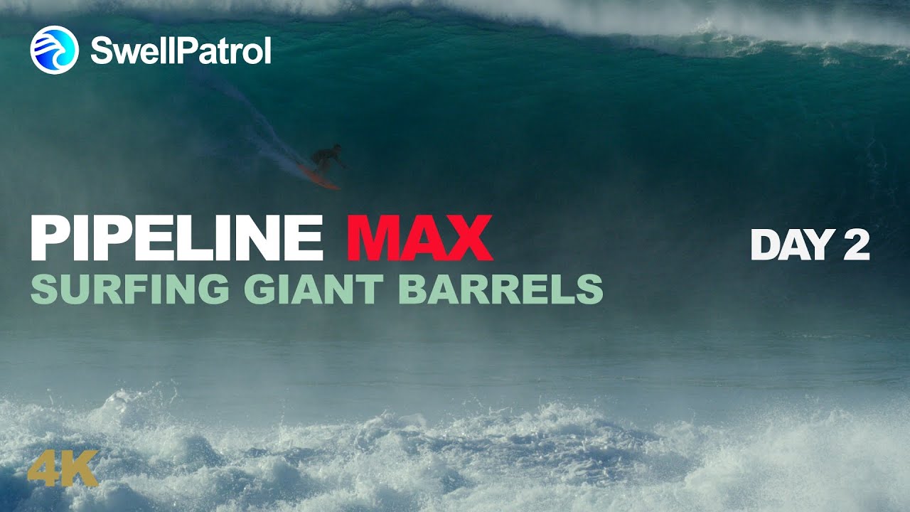 Surfing Pipeline's Giant Barrels | PIPELINE MAX | DAY 2 - YouTube