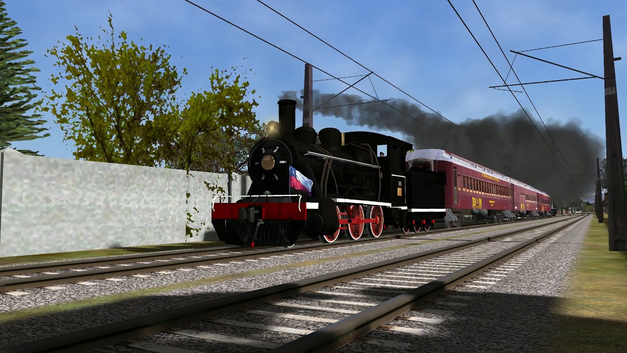 Locomotora V-607 Tren del Vino Valle de Colchagua - YouTube