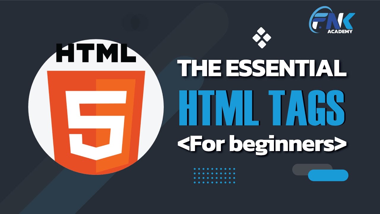 Introduction to Basic Html Tags - Tutorials for Beginners - YouTube