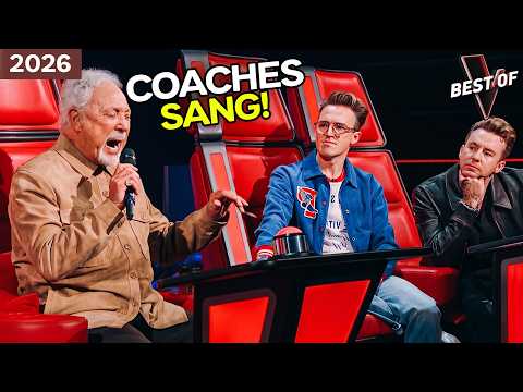 When the Coaches Took the Stage Themselves | The Voice UK 2026 [4K]
