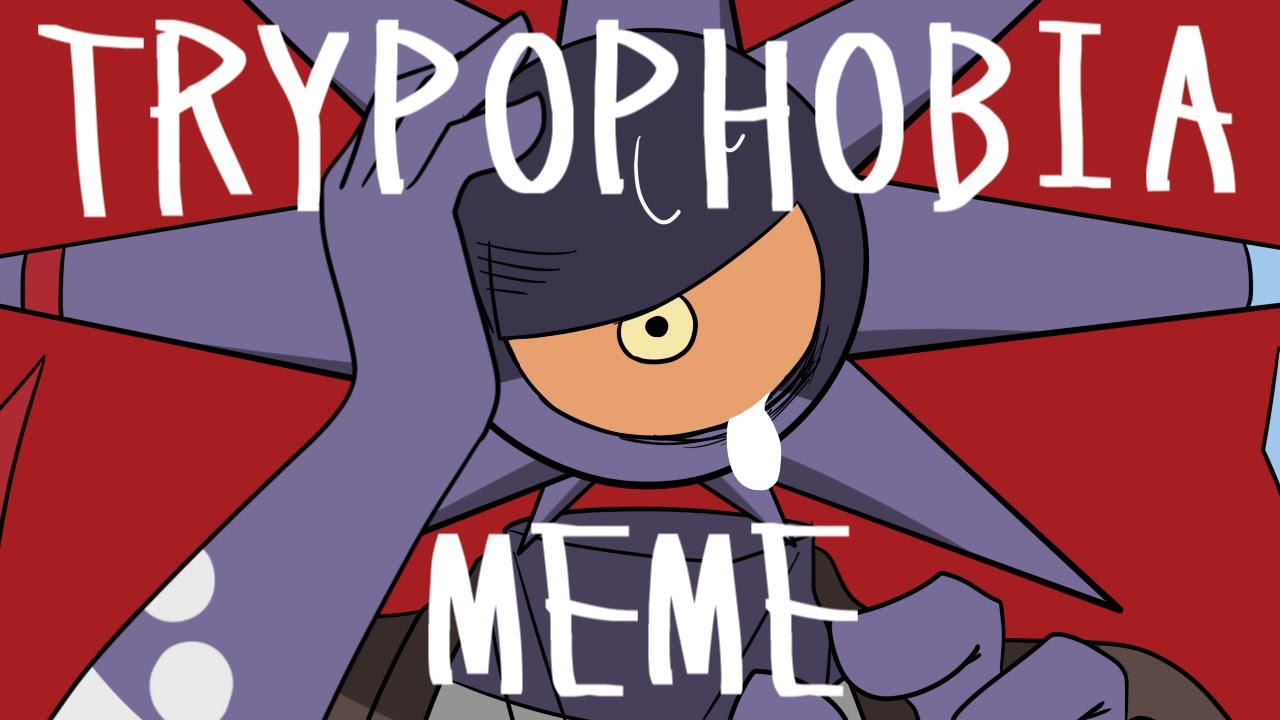 【MINDHACK】Trypophobia meme ※Flash warning【手描き】 - YouTube