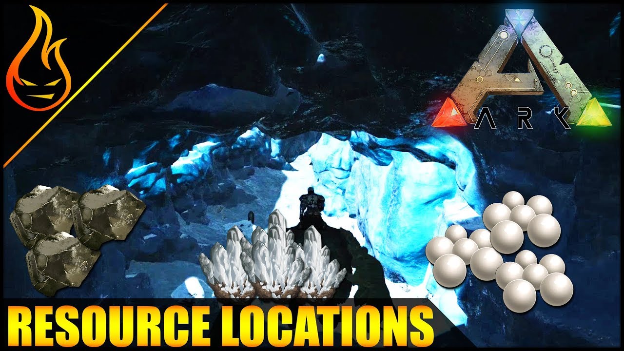 Hidden Resource Locations and Tips Ark Survival Evolved Ragnarok ...