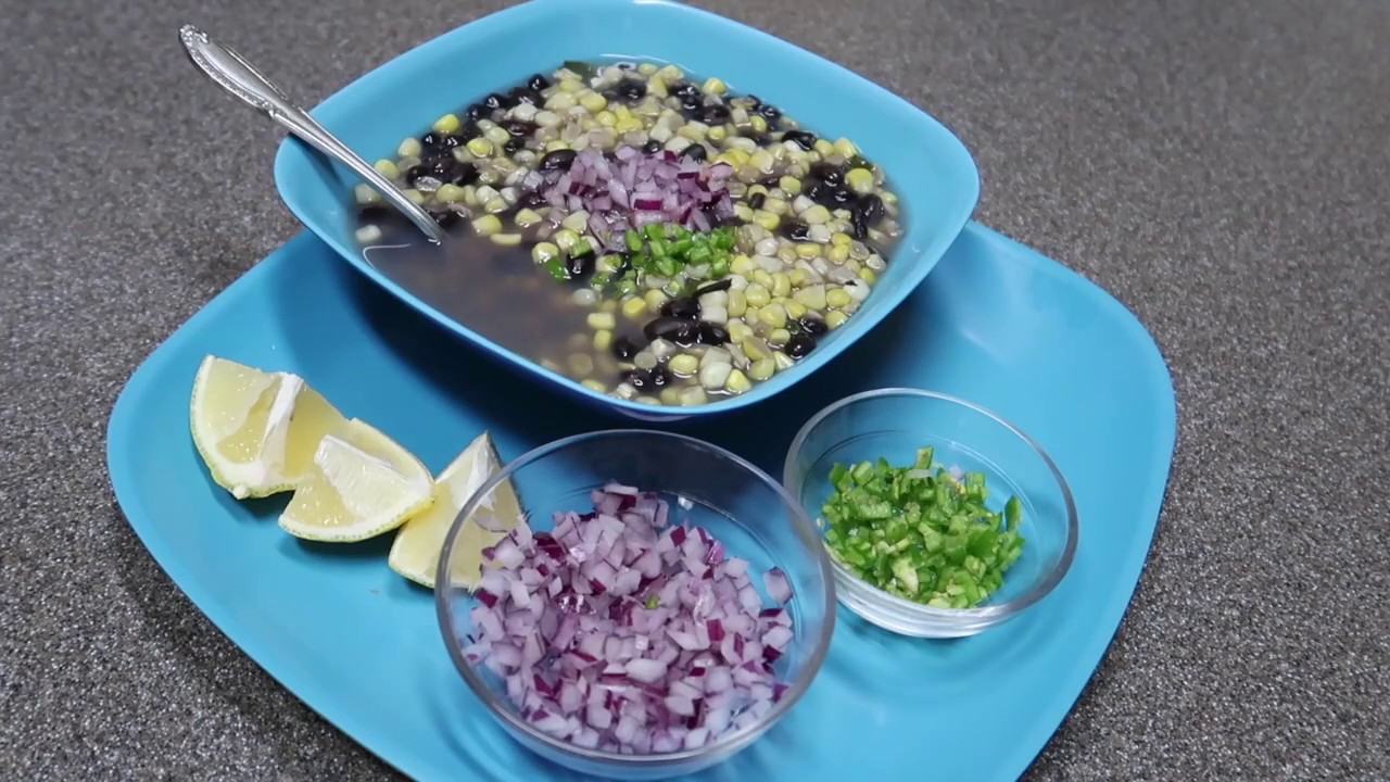 POZÓLE DE ELOTE Y FRIJOL NEGRO - YouTube