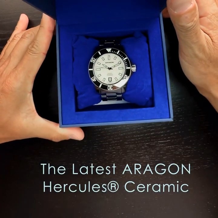 ARAGON® Hercules® Ceramic - The Ultimate Scratch-Resistant Watch - YouTube