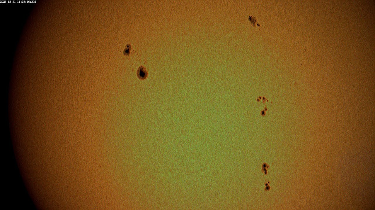 Massive Sun Spots - YouTube