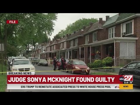 Dauphin County Judge Sonya McKnight found guilty