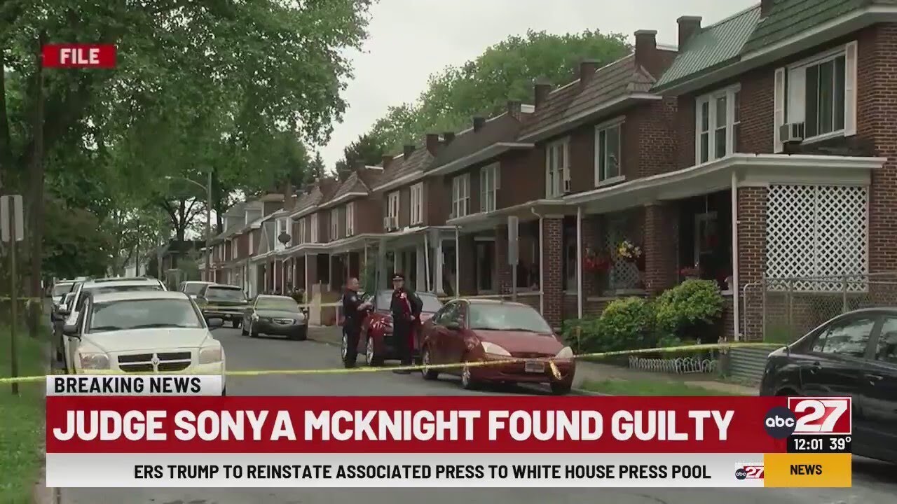 Dauphin County Judge Sonya McKnight found guilty - YouTube