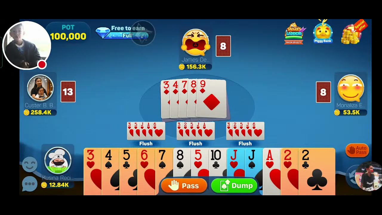 Pusoy Dos Game 10/25/22 - YouTube