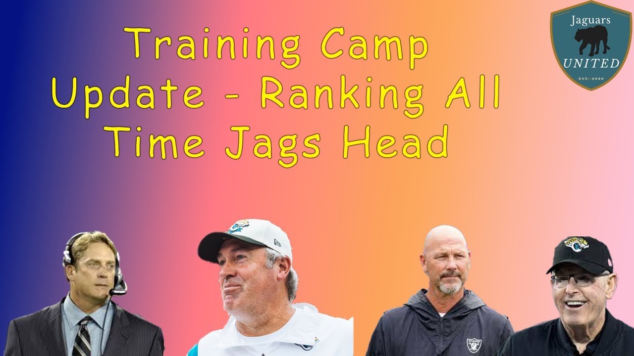 Jags United Live Show - Ranking All Time Jags HC's/Training Camp Update ...