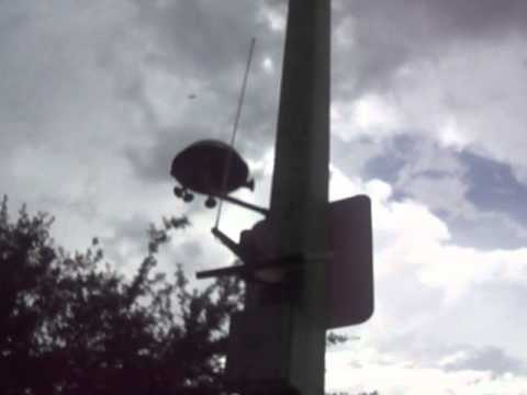 Activated Thor Guard Lightning Alarm - YouTube