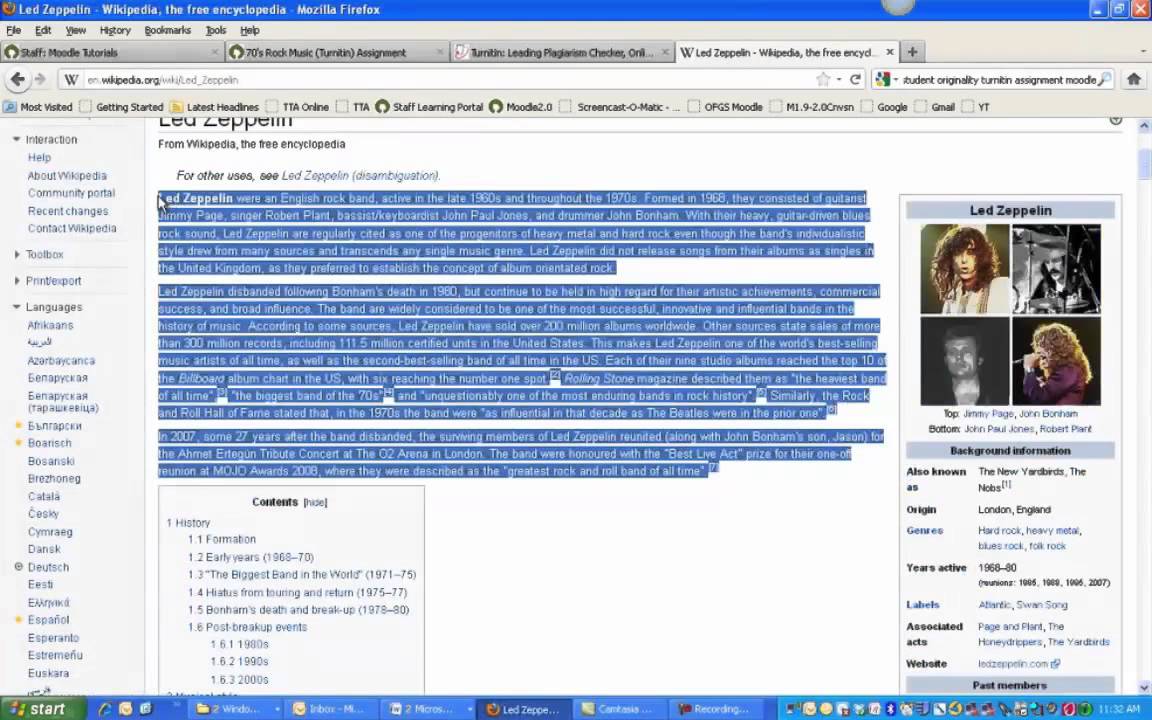 Adding a Turnitin Assignment Moodle 2 - YouTube