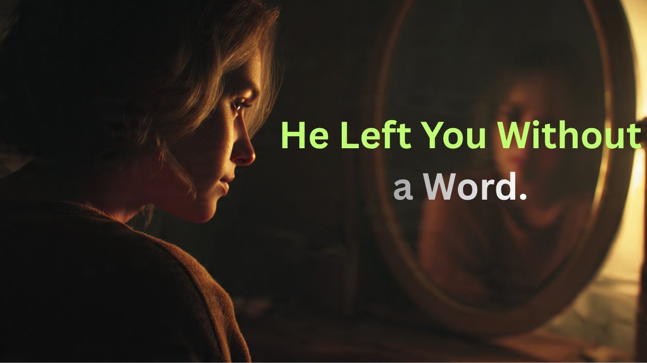 He Left you without a word 💔 - YouTube