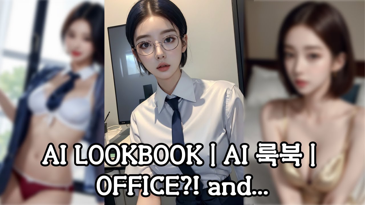 [Ai Art] AI LOOKBOOK | AI 룩북 | AI ルックブック | OFFICE? | 오피스! | オフィス~ - YouTube