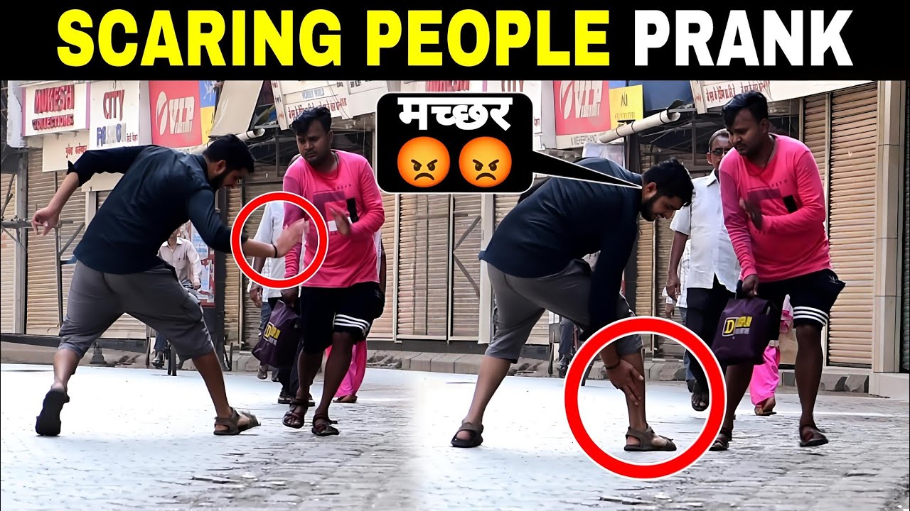 Scaring People Prank | Prakash Peswani Prank | - YouTube
