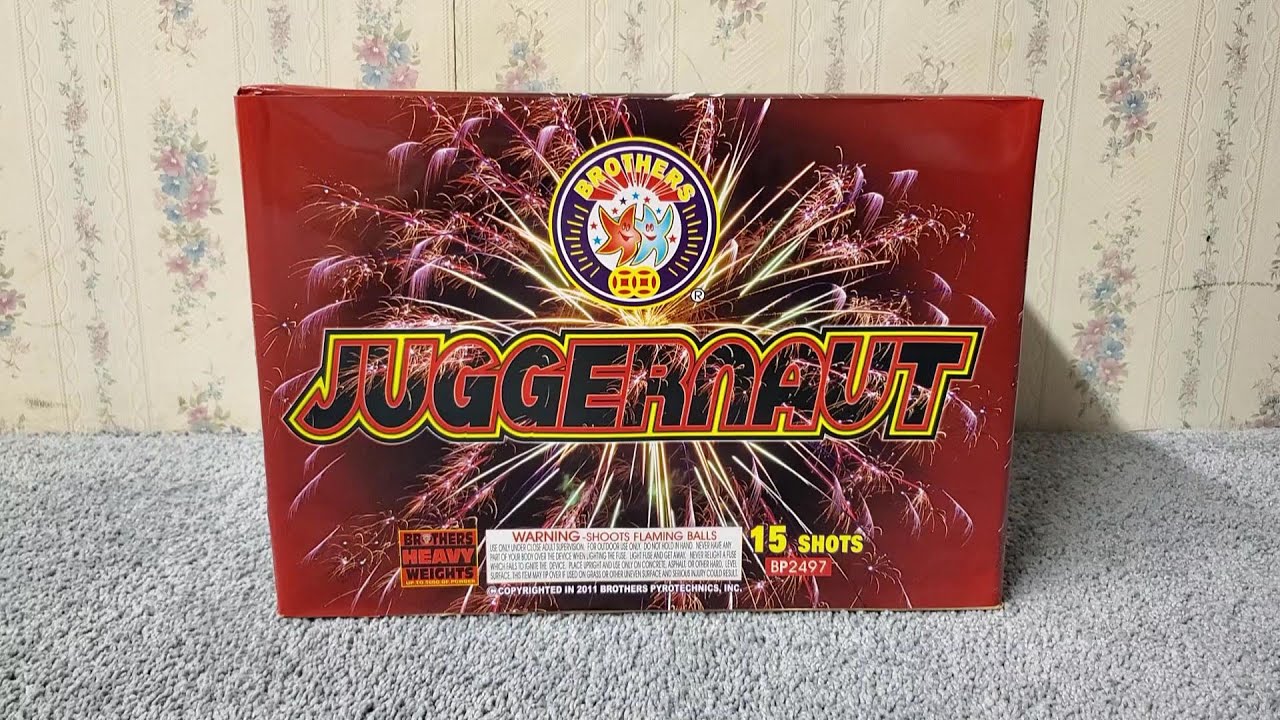 Fireworks Demo (500 Gram Cake) - Juggernaut (Brothers) - *RECOMMENDED ITEM* - YouTube
