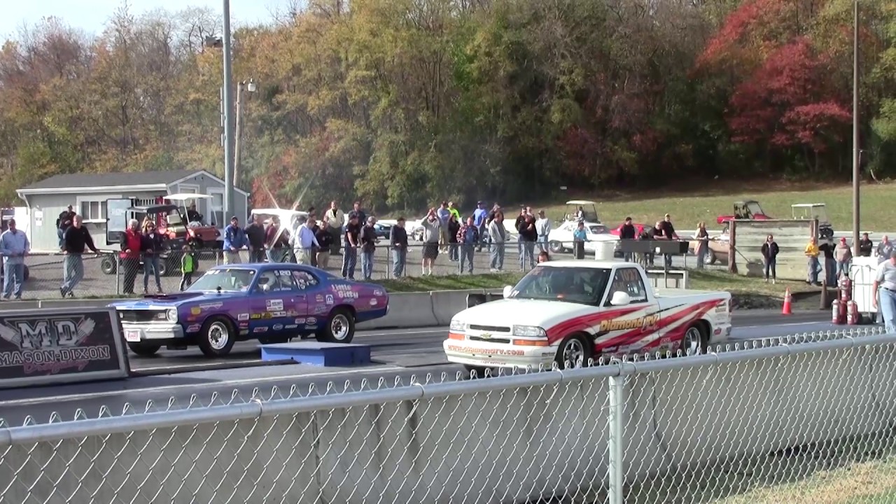 2016-11-06 Mark LaBrecque at Mason Dixon Dragway Qualifying 1 - YouTube