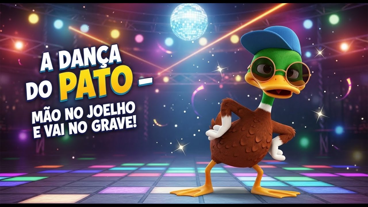 A Música Infantil Mais Divertida de 2025: Dance com o Pato ! - YouTube