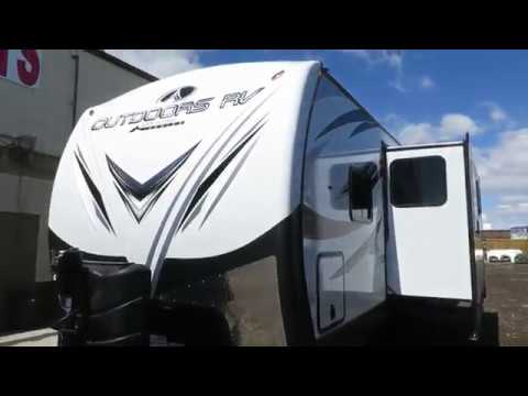 Exterior of the 2020 Outdoors RV Timber Ridge 28BKS - YouTube