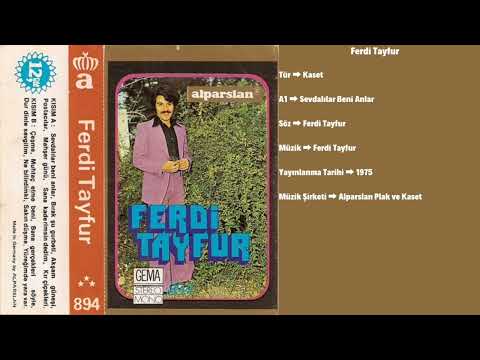 Ferdi Tayfur | Sevdalılar Beni Anlar (Kaset) Alparslan Plak ve Kaset - 894 (1975)