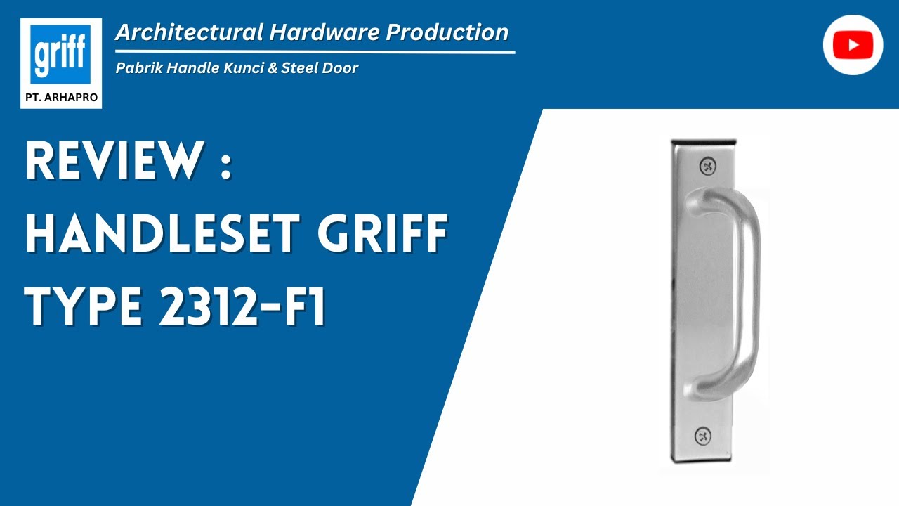 Review Pull Handle griff Type 2312-F1 | Pabrik Handle Kunci ...