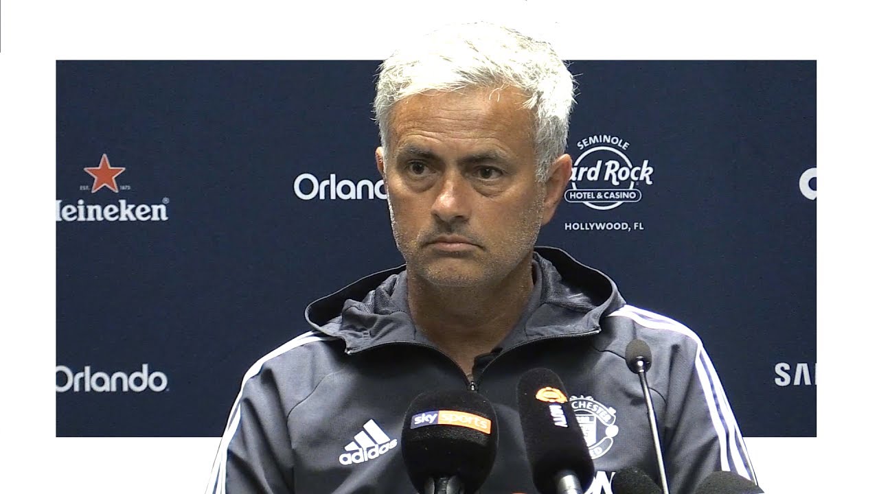Jose Mourinho Pre-Match Press Conference - Real Madrid v Manchester ...