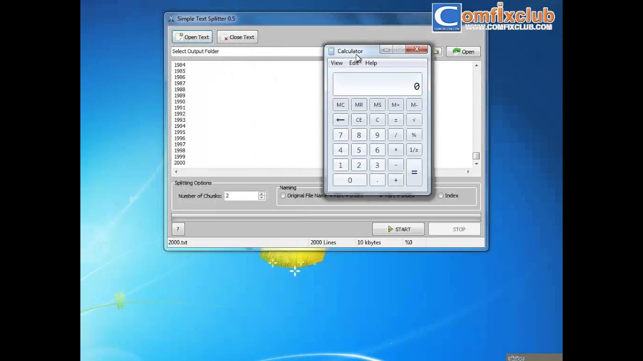 Simple Text Splitter - YouTube