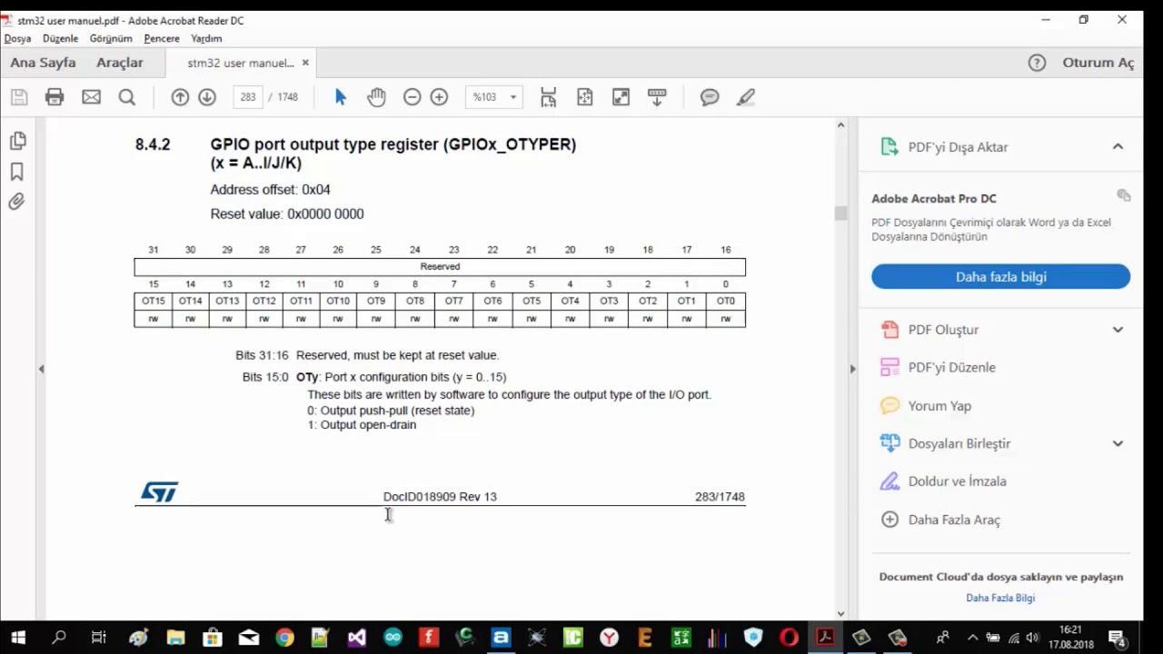 Atollic İle ARM Programlama-Stm32F4-Register Kodlama #6 - YouTube