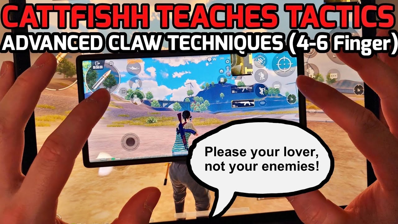 PUBG MOBILE TACTICS (part 10) - Advanced Claw Technique (Phone & Tablet ...