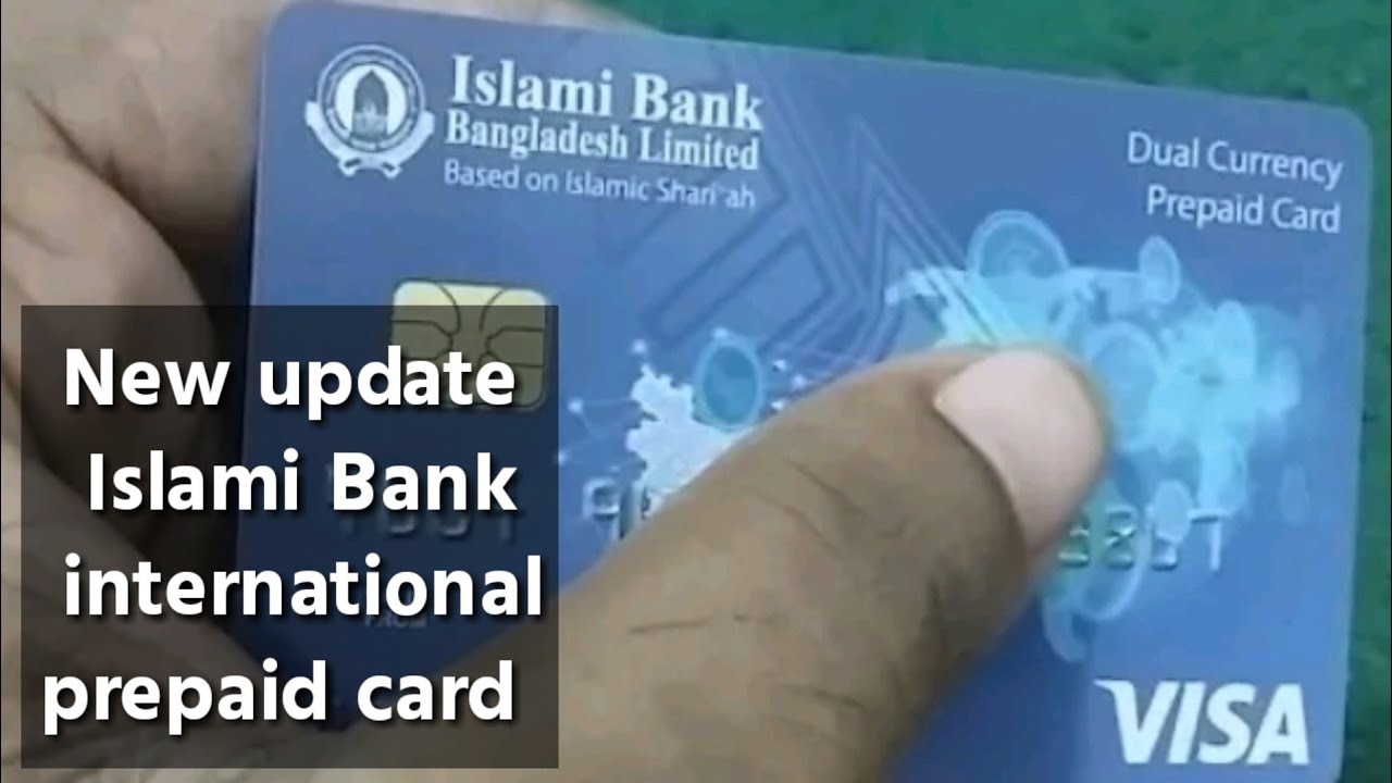 New update Islami Bank International prepaid card ।। - YouTube