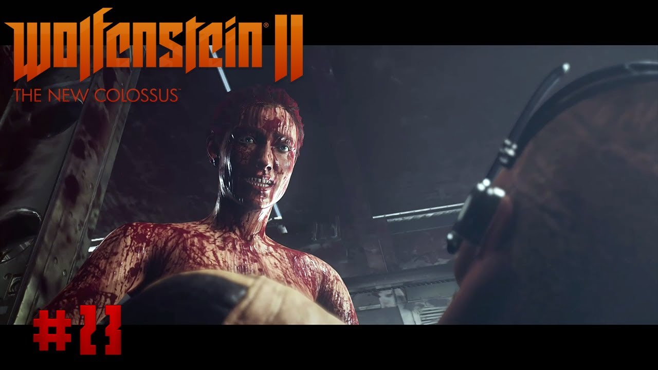 Wolfenstein II: The New Colossus #23 Frau Engel - Let's Play Deutsch ...