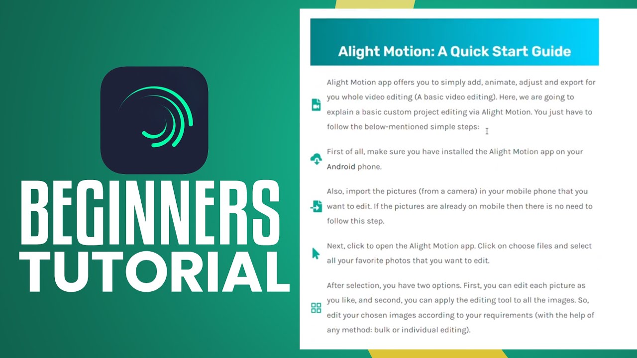 Alight Motion Tutorial 2025 | How To Use Alight Motion - YouTube