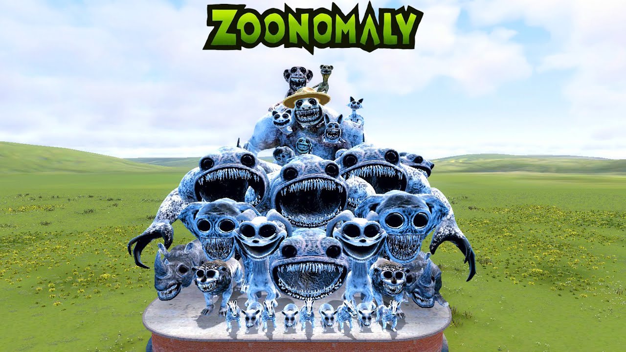 BUILD A HUGE ZOONOMALY MONSTER TEAM IN GMOD! - YouTube