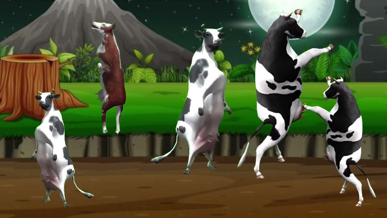 Animated Dancing Cow